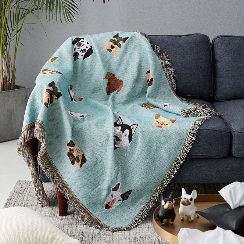 Cute Dog Throw Sofa Blanket & Picnic Towel – AUSWONDERLAND